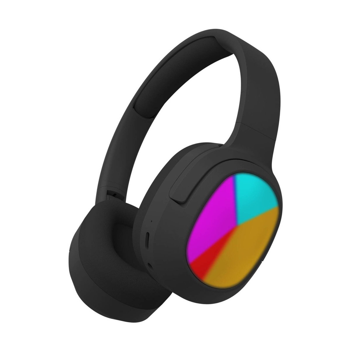 Laser Kids Wireless RGB Headphones (Black) - Bunnings Australia