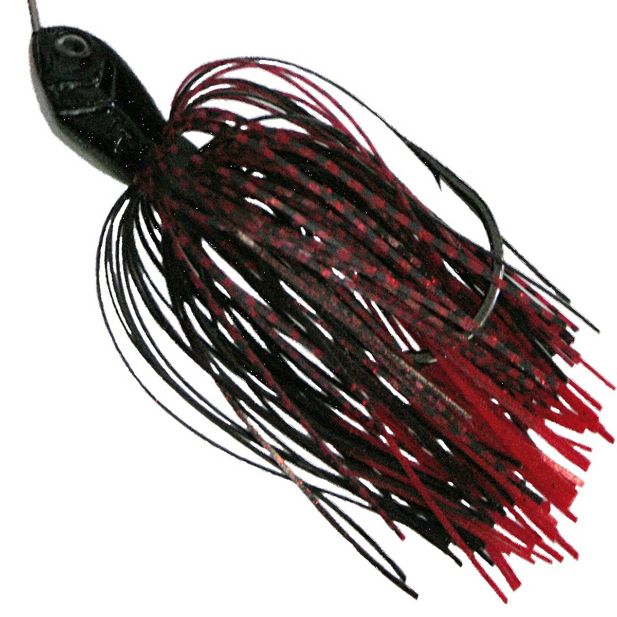 TT Lures Tornado Spinnerbait Double Colorado - Red Black Scale ...