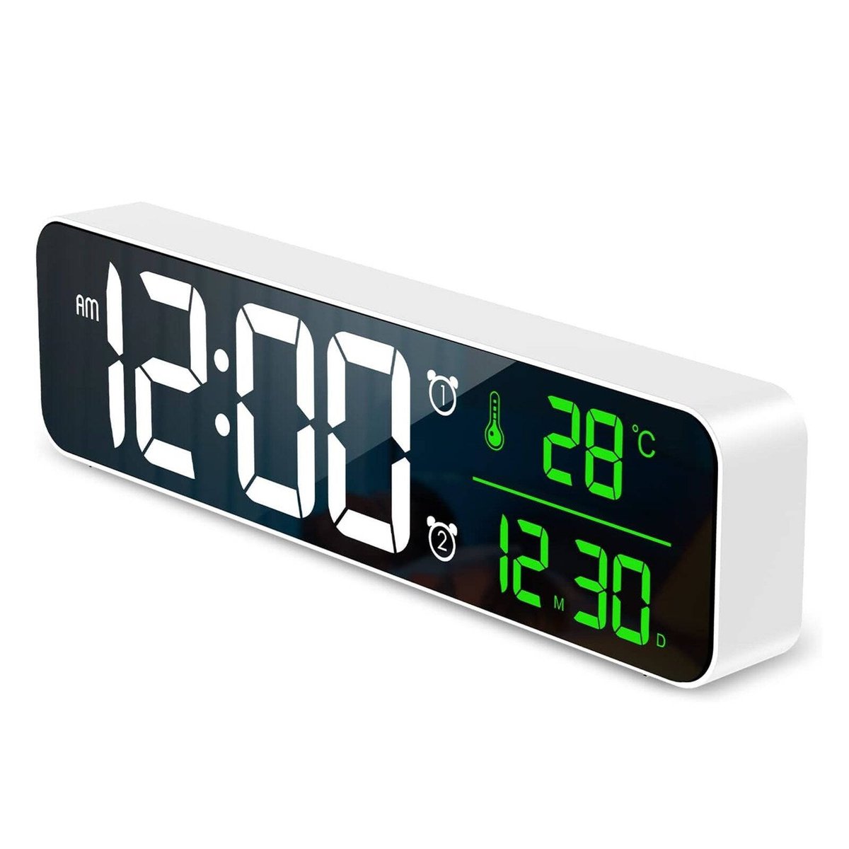 Digital Wall Clock Large LED Display - Bunnings Australia