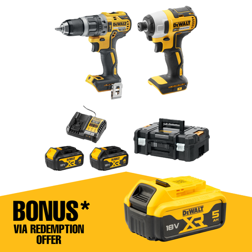 DeWALT 18V XR 4.0Ah 2 Piece Combo Kit DCZ207M2T-XE - Bunnings New Zealand