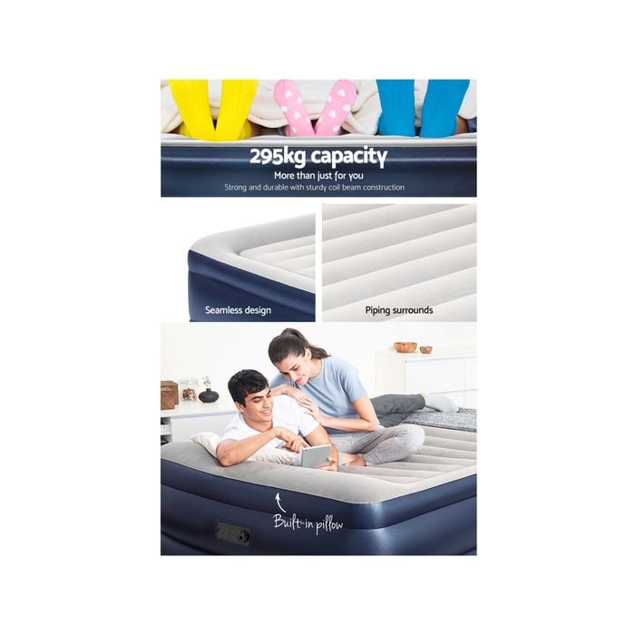 Bestway Air Bed Beds Queen Mattress Inflatable TRITECH Airbed - Bunnings Australia