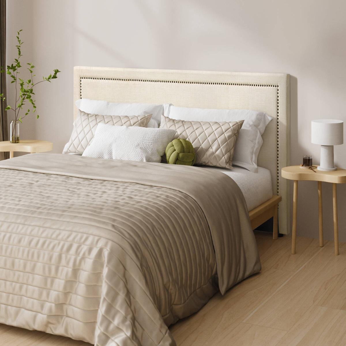 Oikiture Bed Head Double Size Headboard Bedhead - Bunnings Australia
