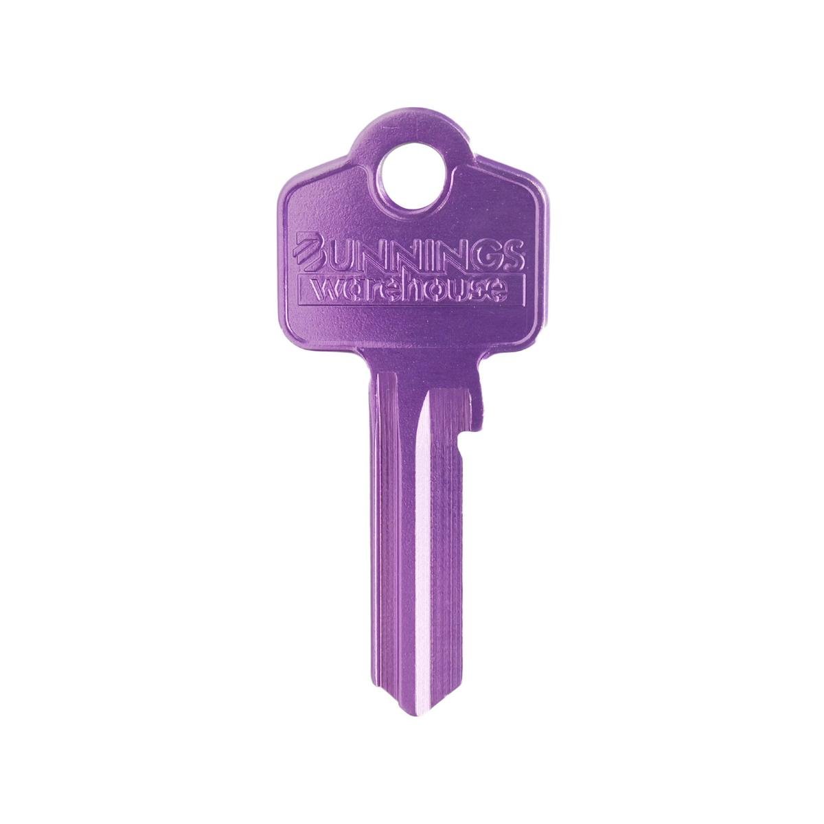 EHI WO2-WC2 Purple Blank Key - Bunnings New Zealand
