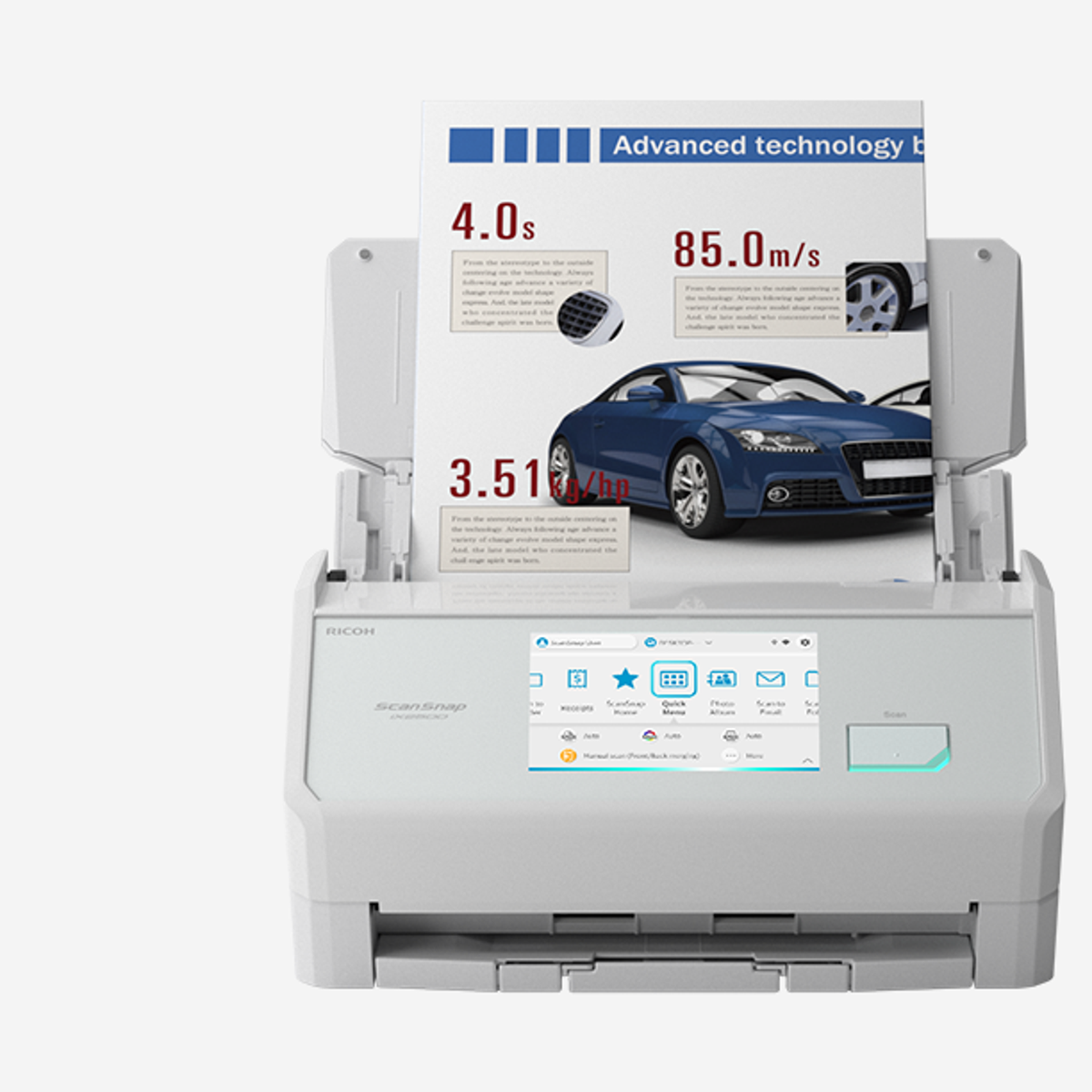 Ricoh/Fujitsu Scansnap IX2500 WiFi Document Scanner - Bunnings Australia
