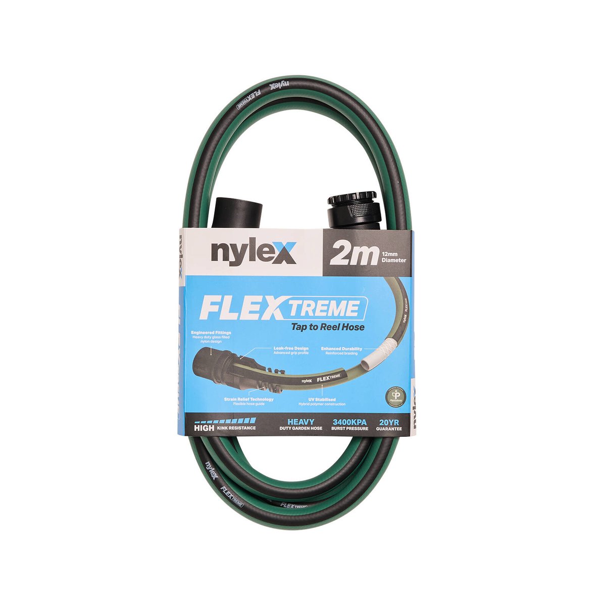 Nylex 2m Flextreme Tap To Reel Hose - Bunnings Australia