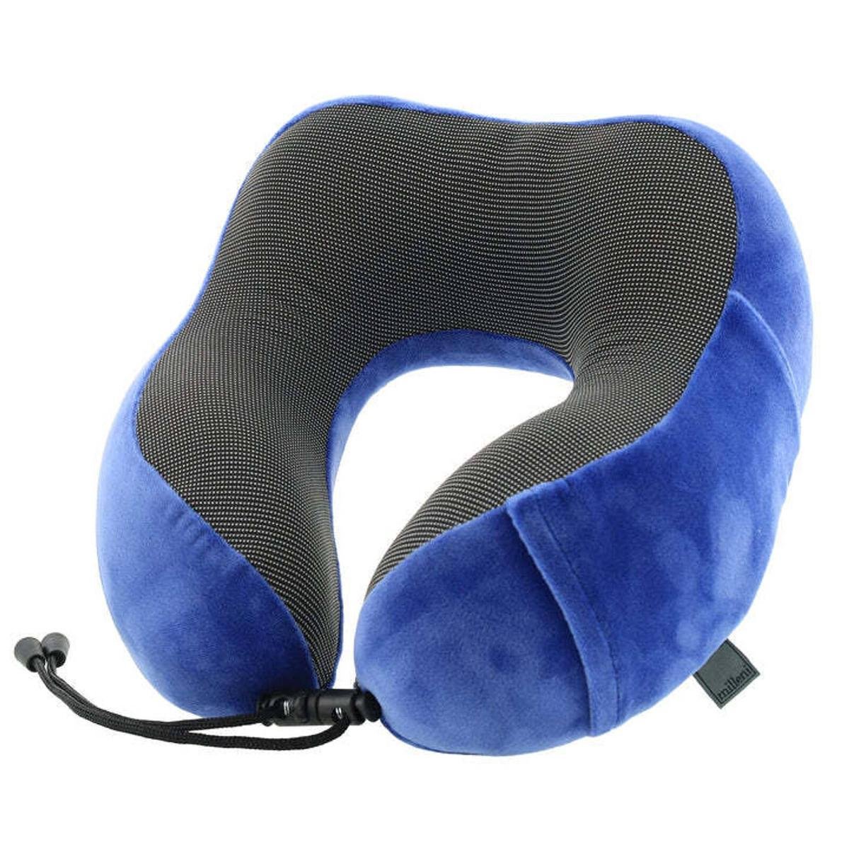 Milleni Memory Foam Comfort Ergonomic Air Travel Neck Pillow Neck ...