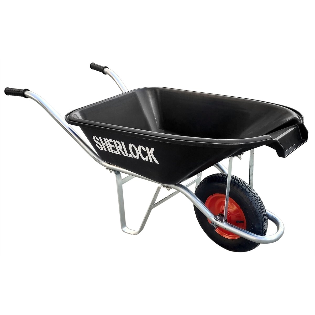 Sherlock 72L Poly Medium Duty Wheelbarrow - Bunnings New Zealand