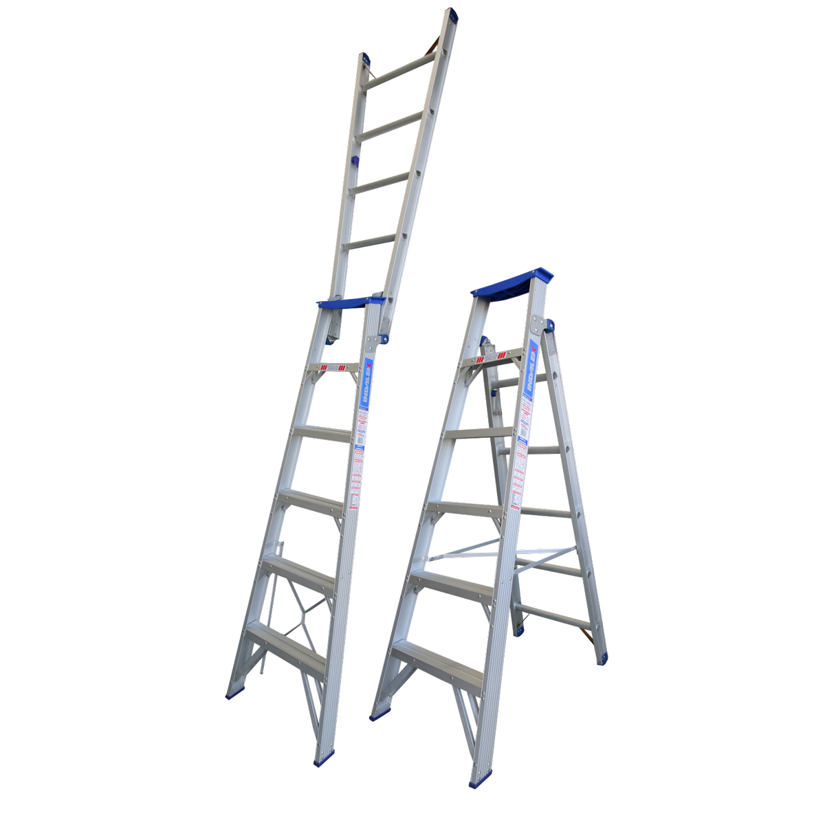 Indalex 1.8 - 3.2m 180kg Pro Series Industrial Aluminium Dual Purpose ...