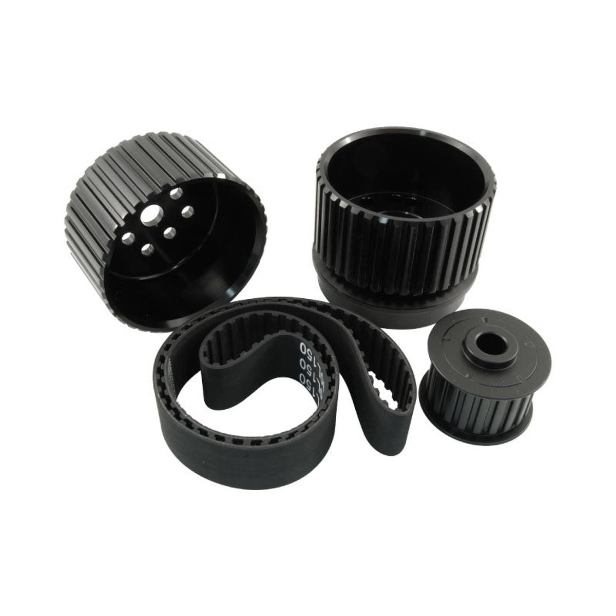 Ford Windsor 289 302 351 Gilmer Drive Kit Black Billet Aluminium With ...