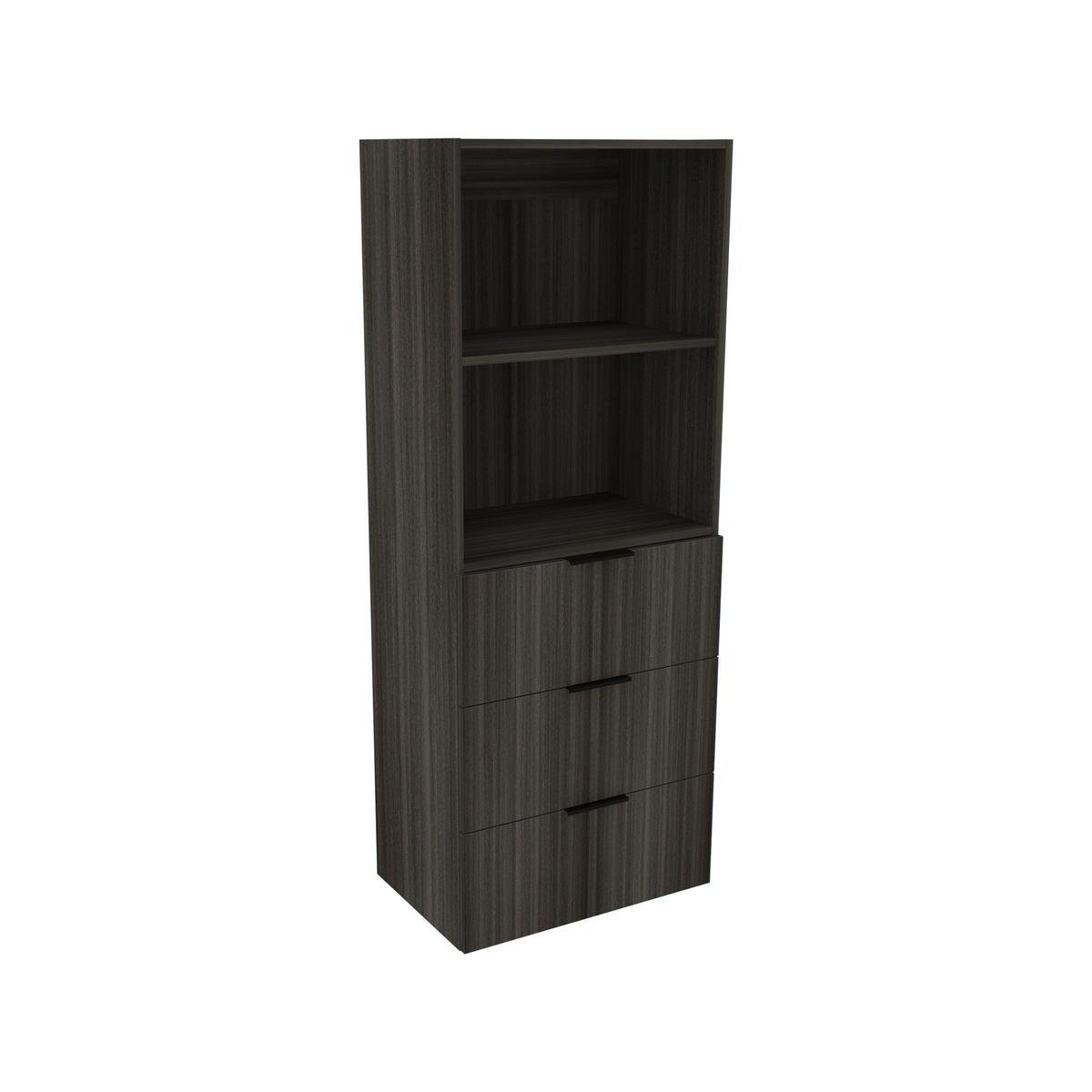 Lugna 1536 x 600 x 380mm Storm 2 Shelf And 3 Drawer Robe Insert ...