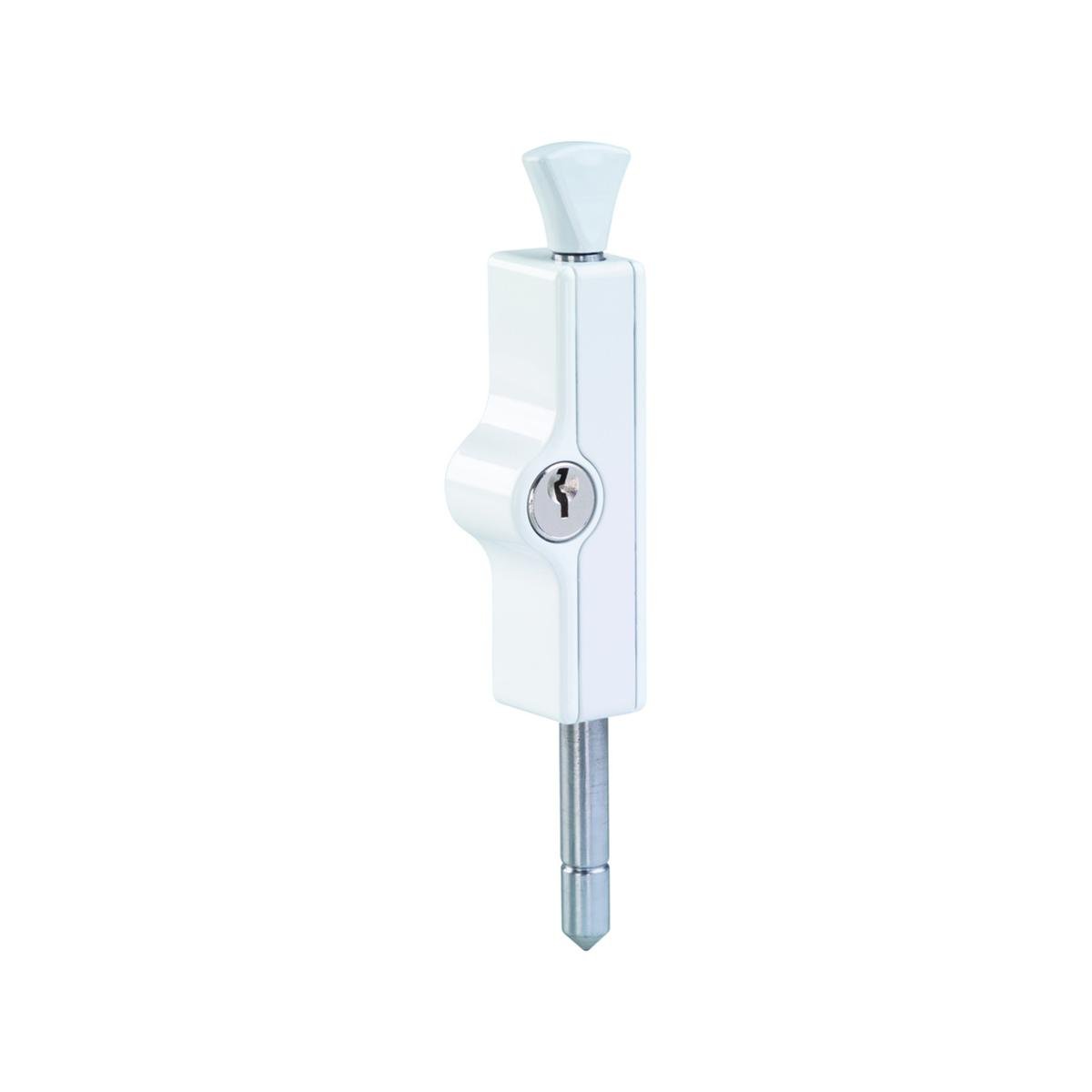 Whitco White Cyl4 Patio Bolt - Bunnings Australia