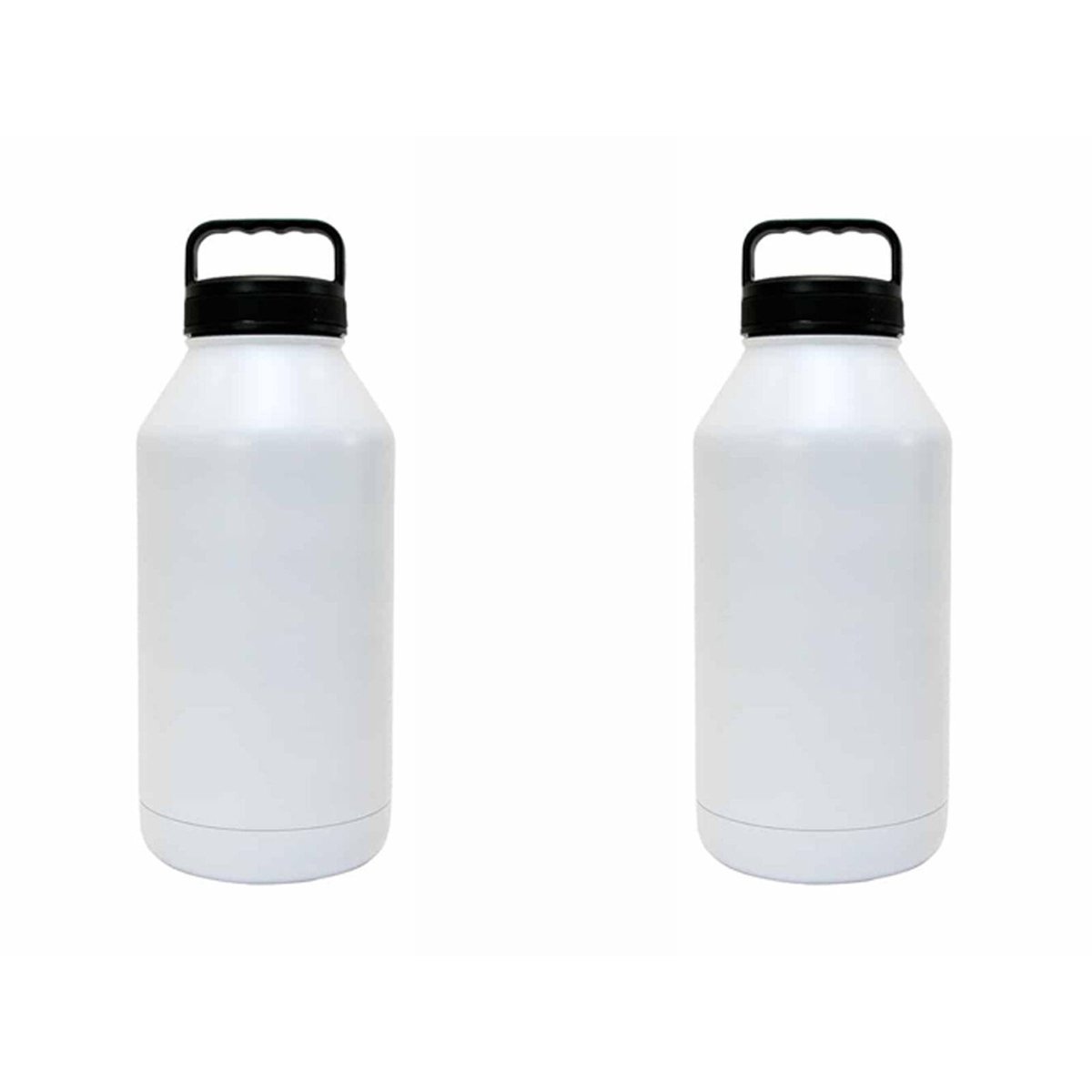 2PK Annabel Trends Watermate 1.9L Stainless Steel Big Bottle - White - Bunnings Australia