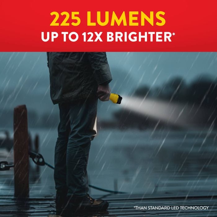 Eveready Dolphin Hybrid Rechargeable Floating LED Flashlight 225 Lumen ...