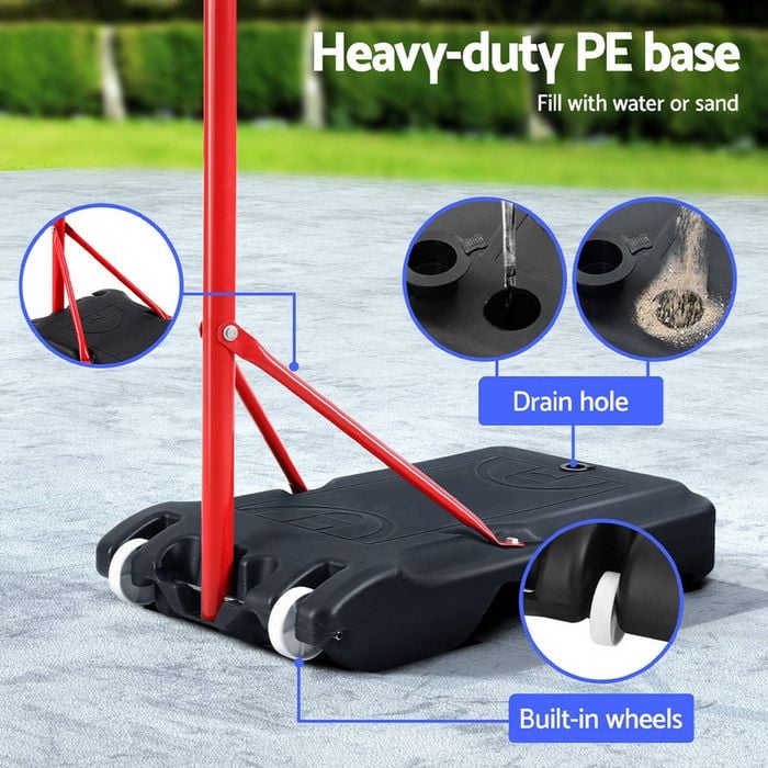 Everfit 3.05M Netball Hoop Stand - Bunnings Australia