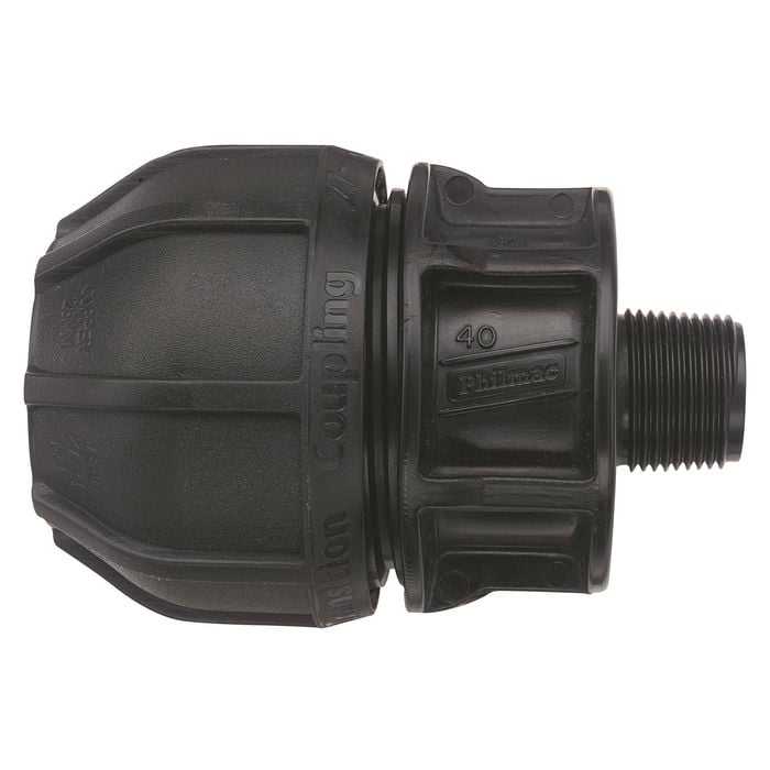 Philmac 15-21mm x 3/4" Universal Transition Coupling Male BSP End ...