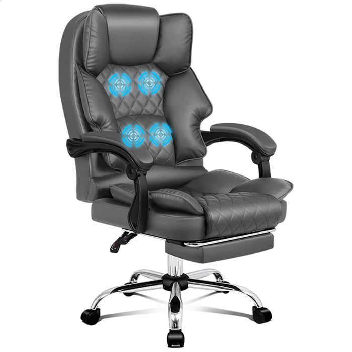 Alfordson Office Desk Chair Massage Grey Bunnings Australia 6093