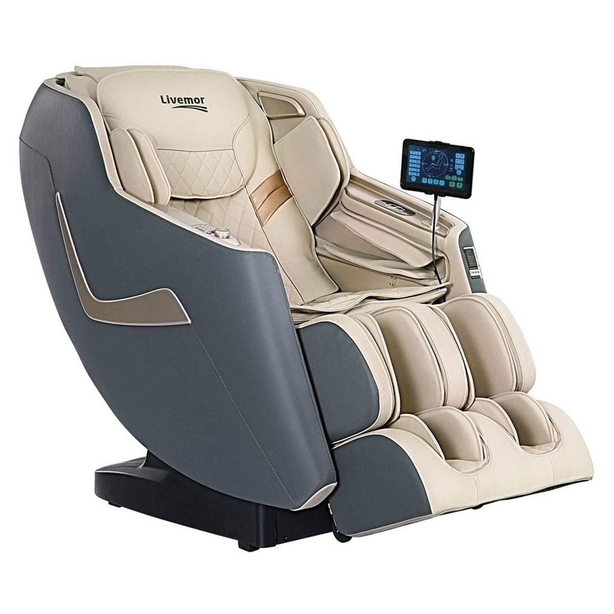 Livemor Massage Chair Electric Recliner Home Massager 3D Opal ...