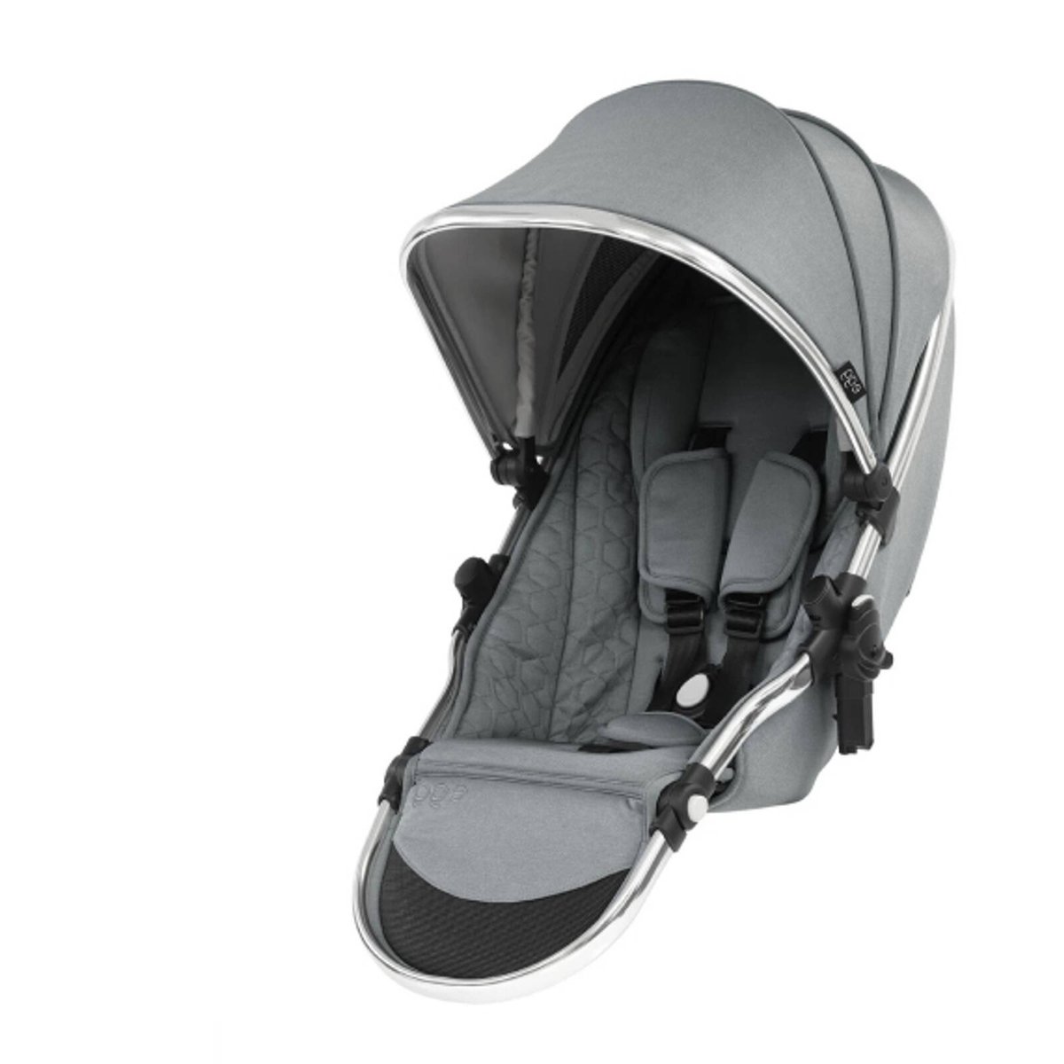 Egg Strollers | egg2 Tandem Seat Monument Grey - Bunnings Australia