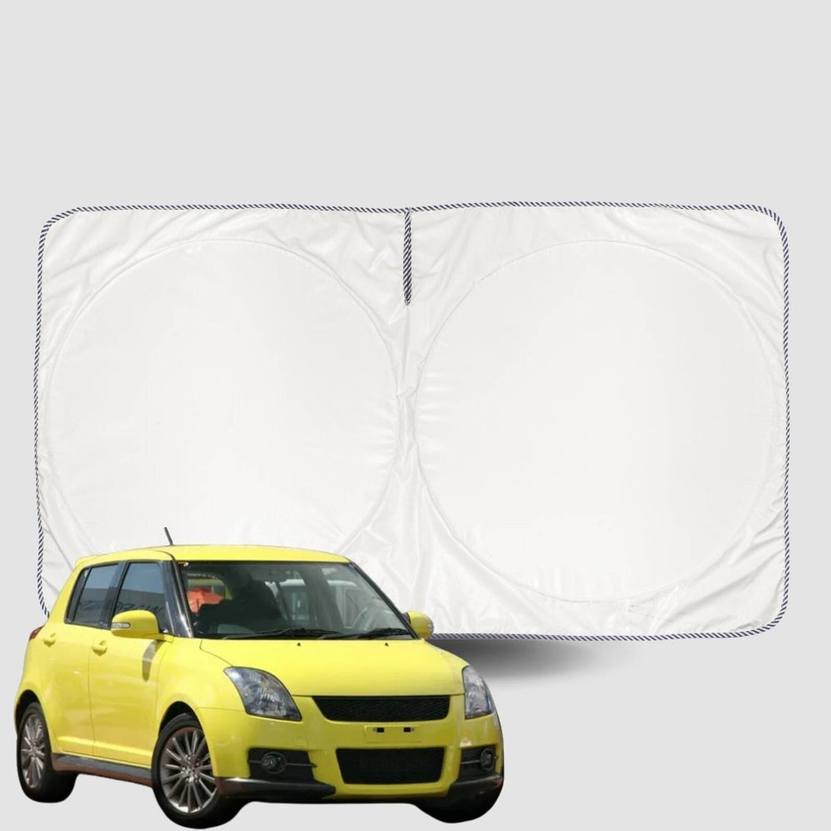 Windscreen Sun Shade for Suzuki® Swift 2004-2010 Universal Fit Window ...