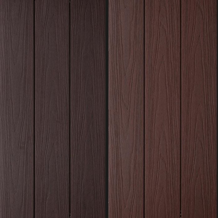 Ekodeck 137 x 23mm 5.4m Riverbank Red / Estate Brown Designer Series ...