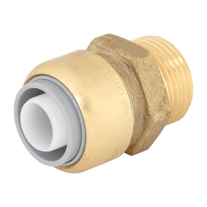 SmarteX-PEX 20 x 20mm Male Connector - Bunnings Australia