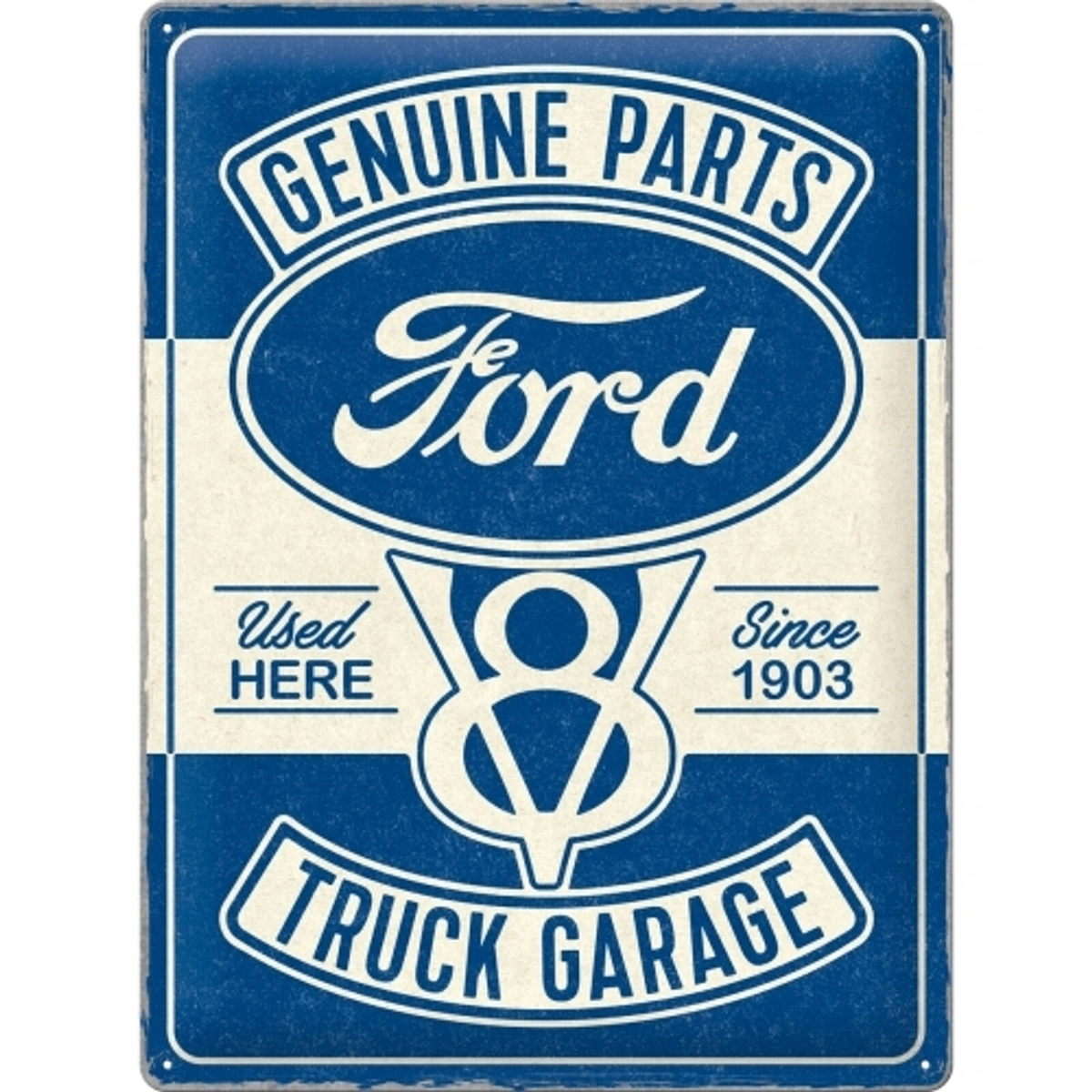 Nostalgic Art Ford V8 Truck Garage Special Edition 30x40cm Large Tin ...