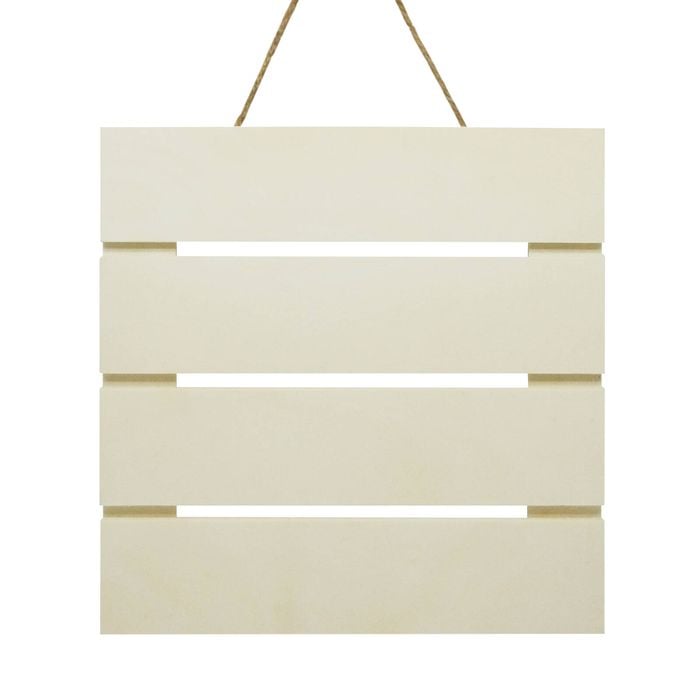 Boyle Wooden Slates Decorative Sign - Bunnings Australia