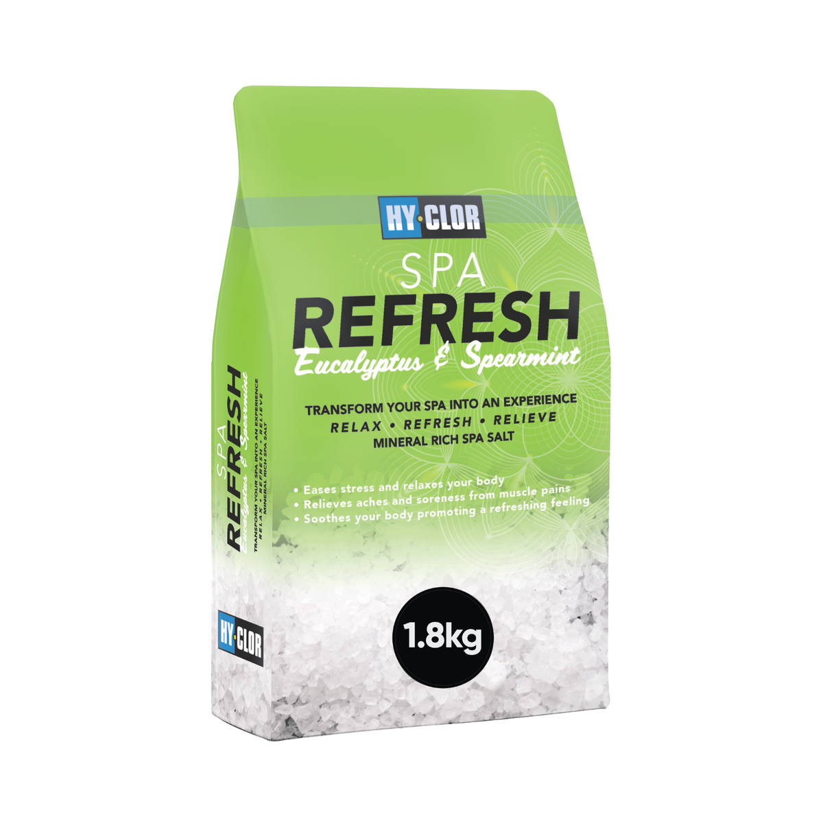 Hy-Clor 1.8kg Spa Refresh Mineral Salt - Bunnings Australia