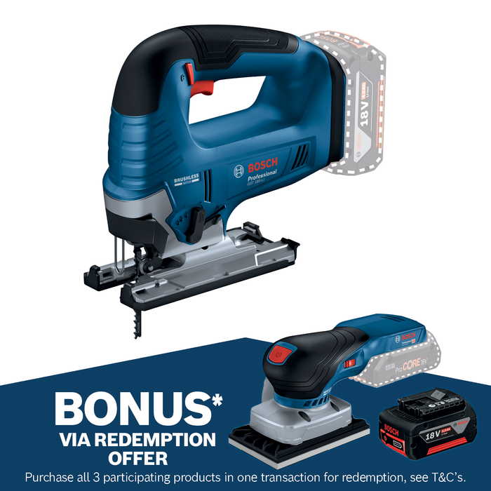 Bosch 18V Professional Jigsaw 06015B3040- Skin Only - Bunnings Australia