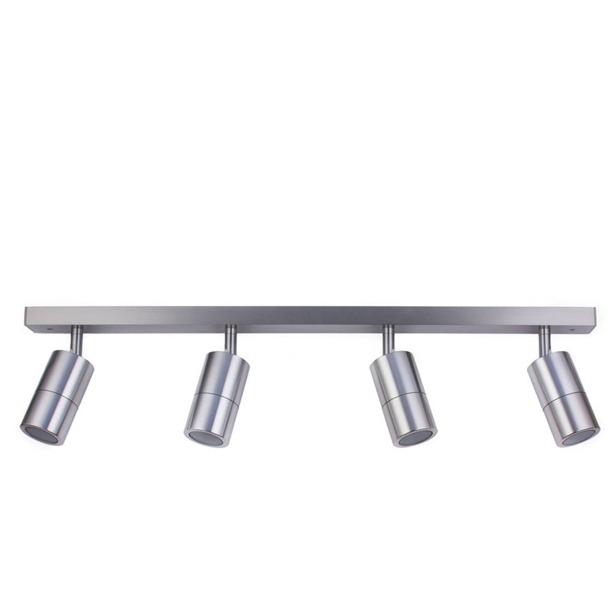 CLA Lighting Exterior Adjustable 4 Head Bar Spot Light (Titanium) IP44 ...
