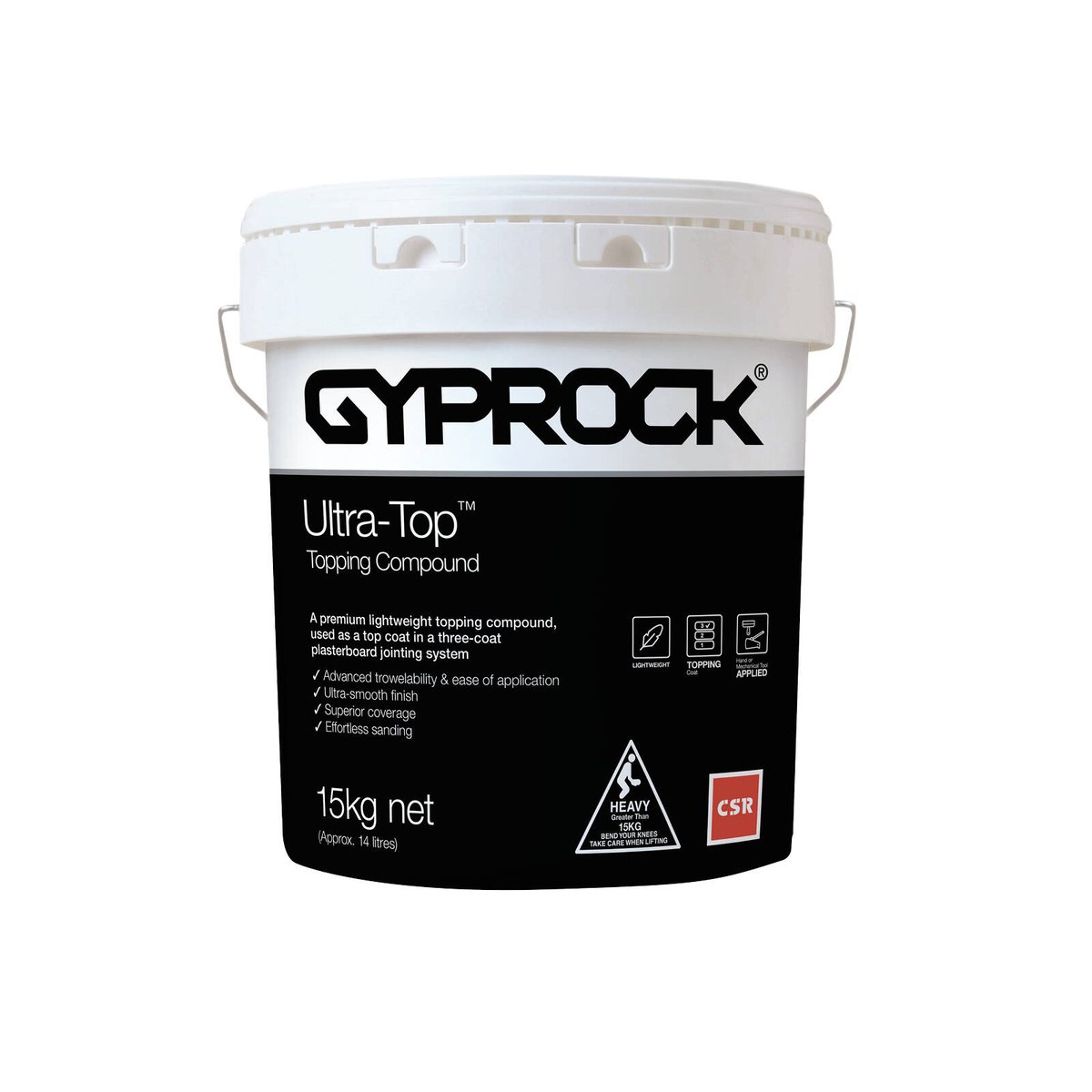 CSR Gyprock 15kg Ultra-Top Topping Compound - Bunnings Australia