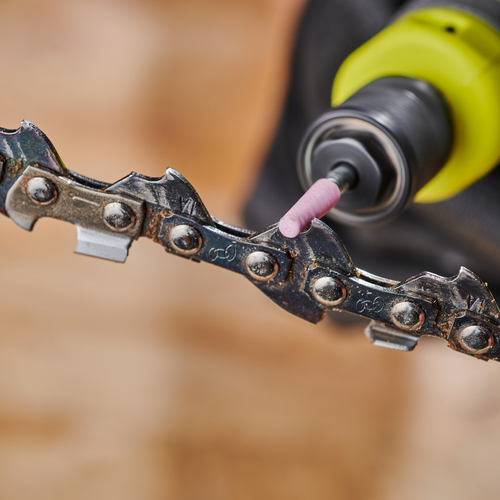 Ryobi 3 Piece Rotary Chainsaw Sharpening Stones Set - Bunnings Australia