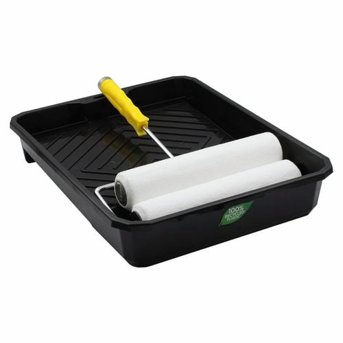 UNi-PRO 270mm 10mm Nap You Can Do it Heavy Duty Micro Fibre Twin Roller Kit - Bunnings Australia