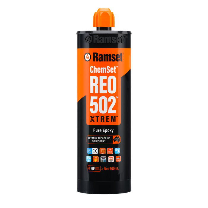Ramset 600ml REO502 XTREM Ultimate Heavy Duty Pure Epoxy ChemSet ...