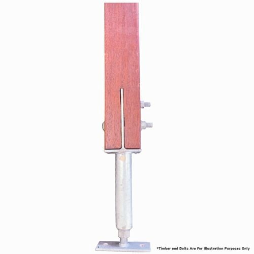 Tuff Range 90mm Adjustable Post Anchor - Bunnings Australia