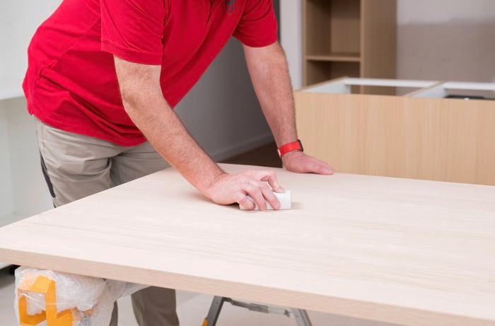 How To Install And Seal A Timber Benchtop - Bunnings Australia