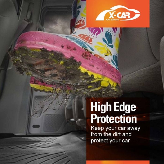 3D Car Mats for Polestar 2 2021-2024 Heavy Duty All Weather Floor Liner ...