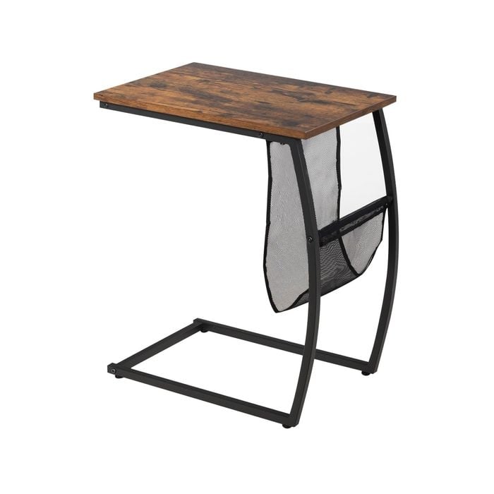 Costway C-shaped Side Side End Table Metal Fram - Bunnings Australia