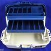 Surecatch Heavy Duty Fishing Tackle/Tool Box - 2 Tray Tackle Box ...