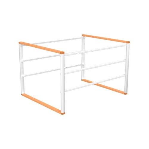 Flexi Storage Home Solutions 435mm White Basket Frame Cross Bars - 4 ...