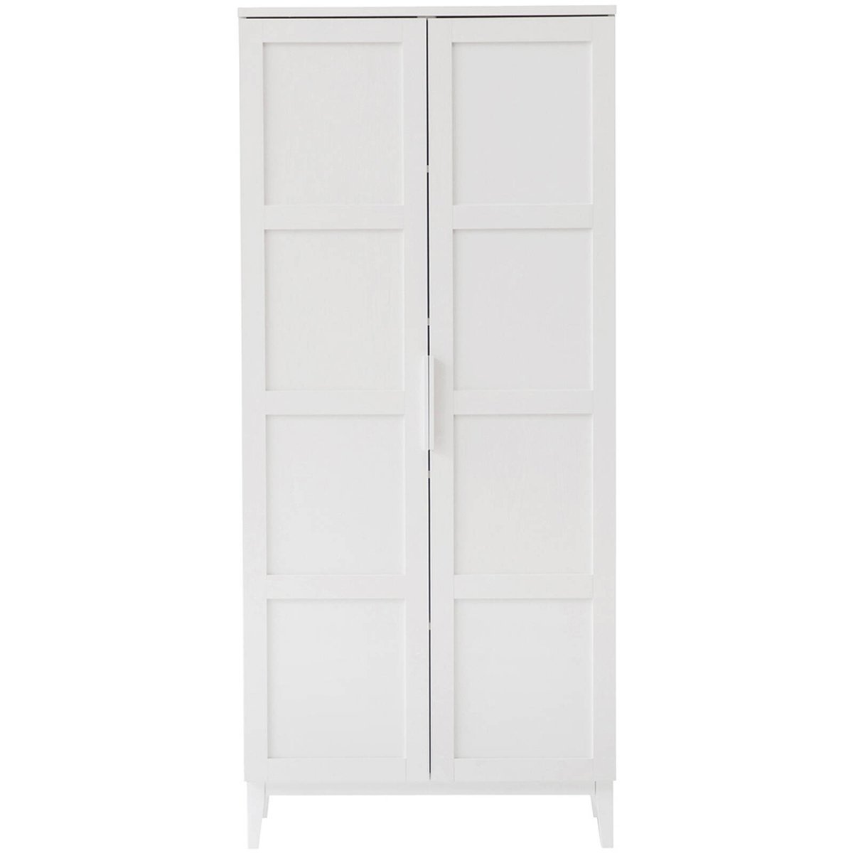 Tenley 5 Tier 2 Door Multipurpose Cupboard White - Bunnings Australia