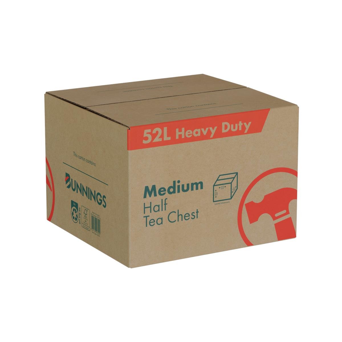 Bunnings 52L Heavy Duty Moving Carton - Bunnings New Zealand