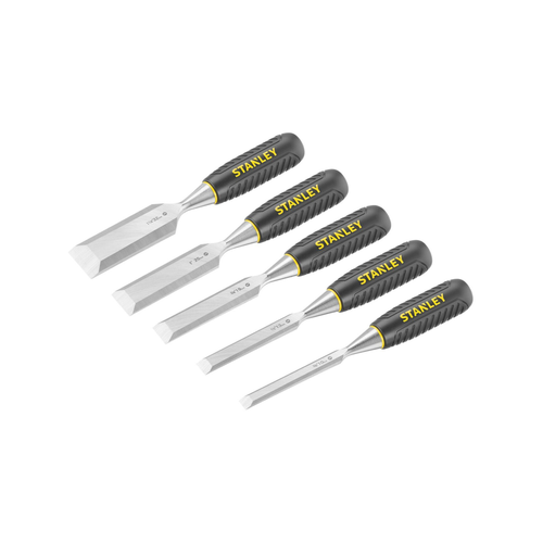 Stanley 5 Piece Essentials Chisel Set - Bunnings Australia