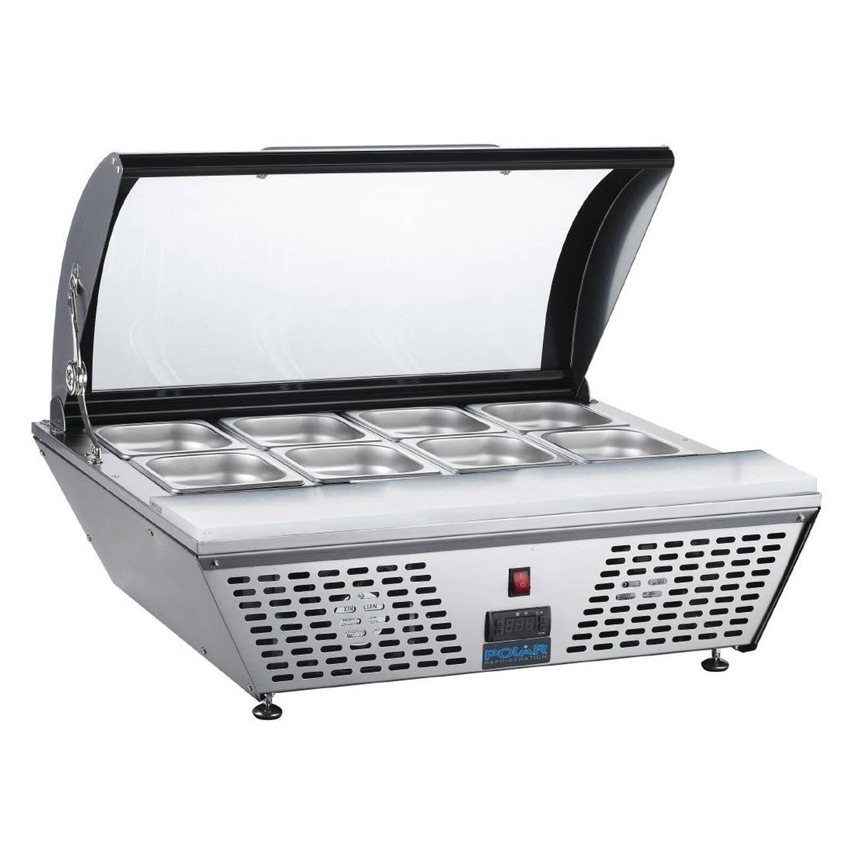 Polar G-Series Energy Efficient Countertop Prep Fridge 4x GN 1/3 ...