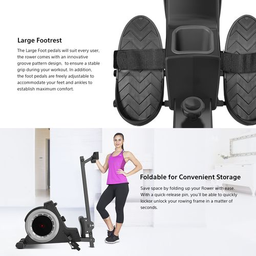 Lifespan Fitness ROWER-445 Magnetic Rowing Machine - Bunnings Australia