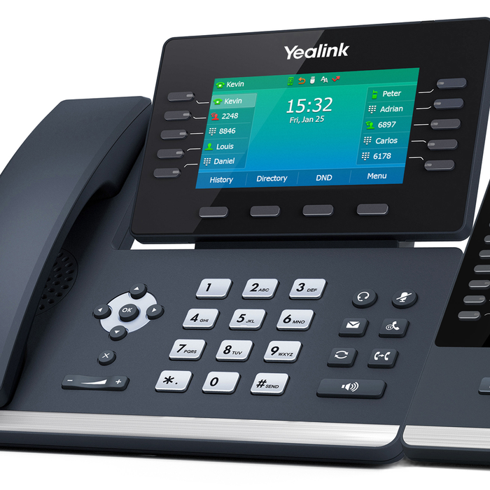 Yealink T54W, 16 Line IP HD Phone - Grey - Bunnings Australia