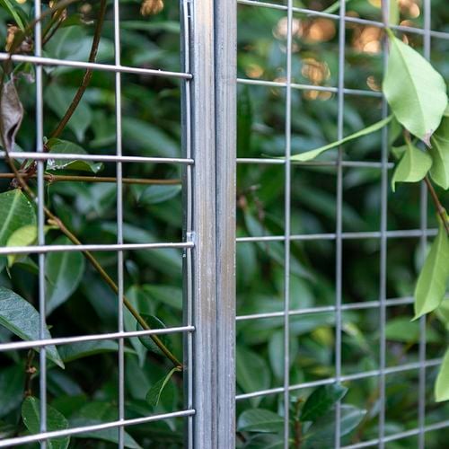 RapidMesh 1800 x 900mm Silver Framed Wire Mesh Panel - Bunnings Australia