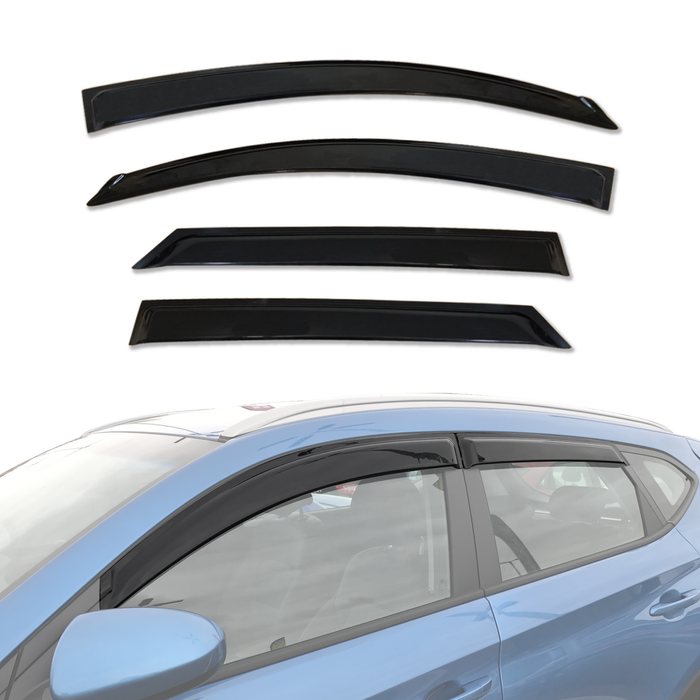 AUSGO Luxury Weather Shields for Hyundai Tucson 2015-2021 ...