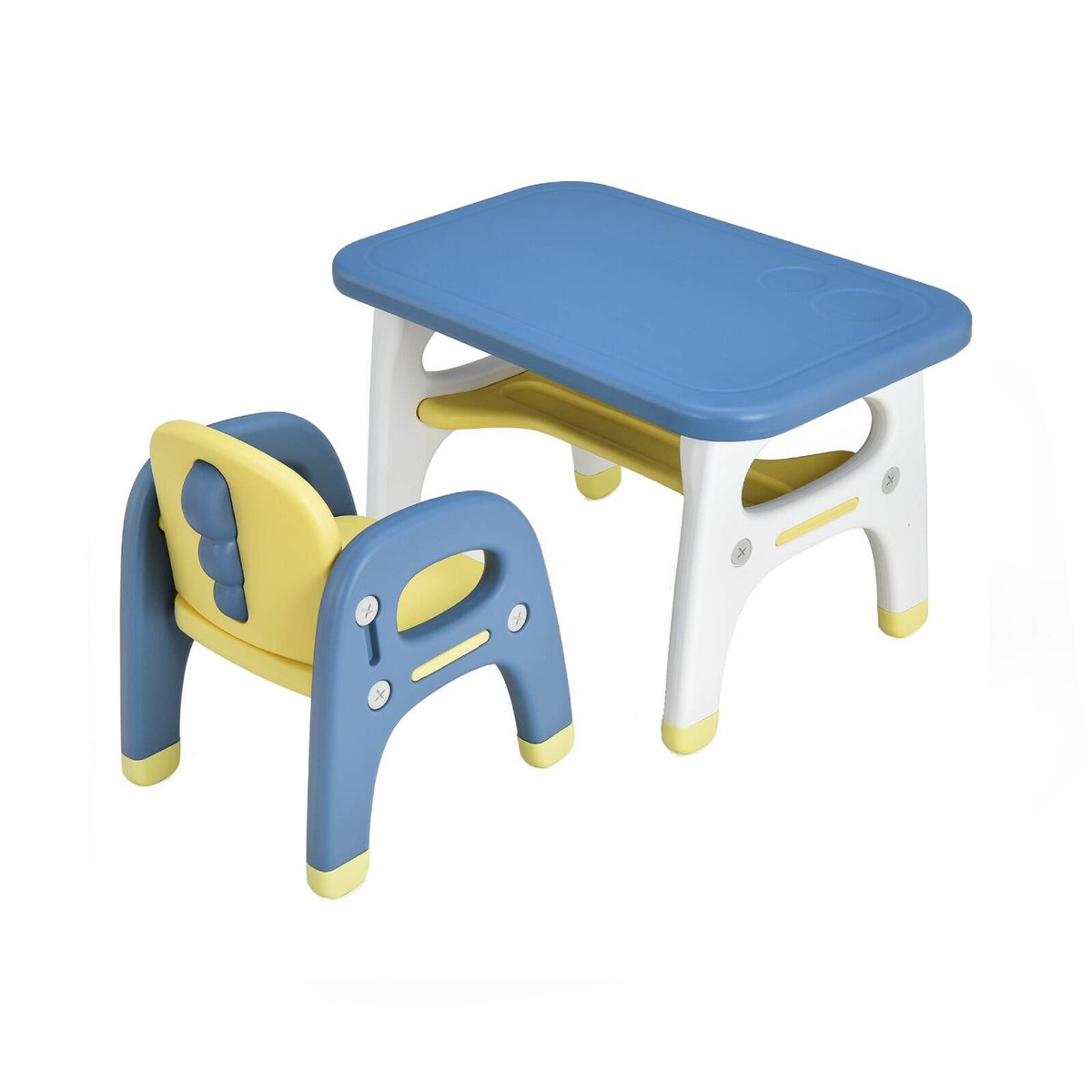 Costway Kids Table Chair Set Activity Desk Study Play - Bunnings Australia