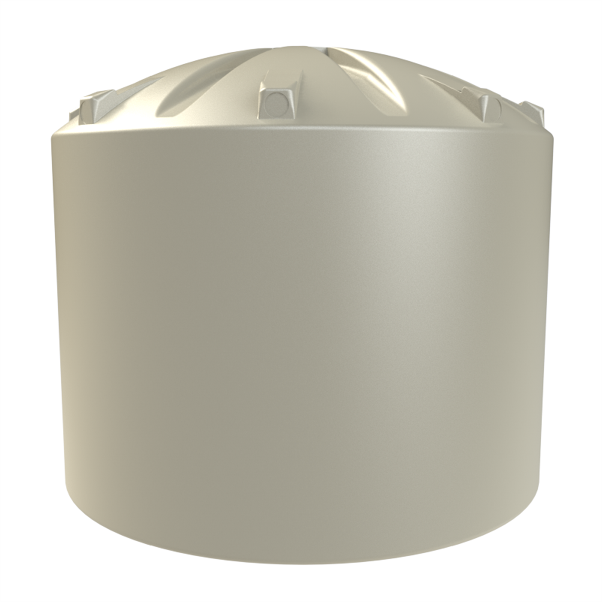 Melro Tanks 23700L Smooth Cream Round 24000 Polyethylene Water Tank ...